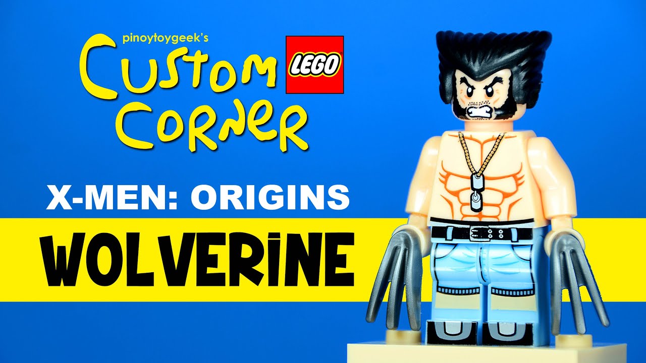 X-Men Origins: Wolverine LEGO Custom Corner 2 Minifigure - YouTube