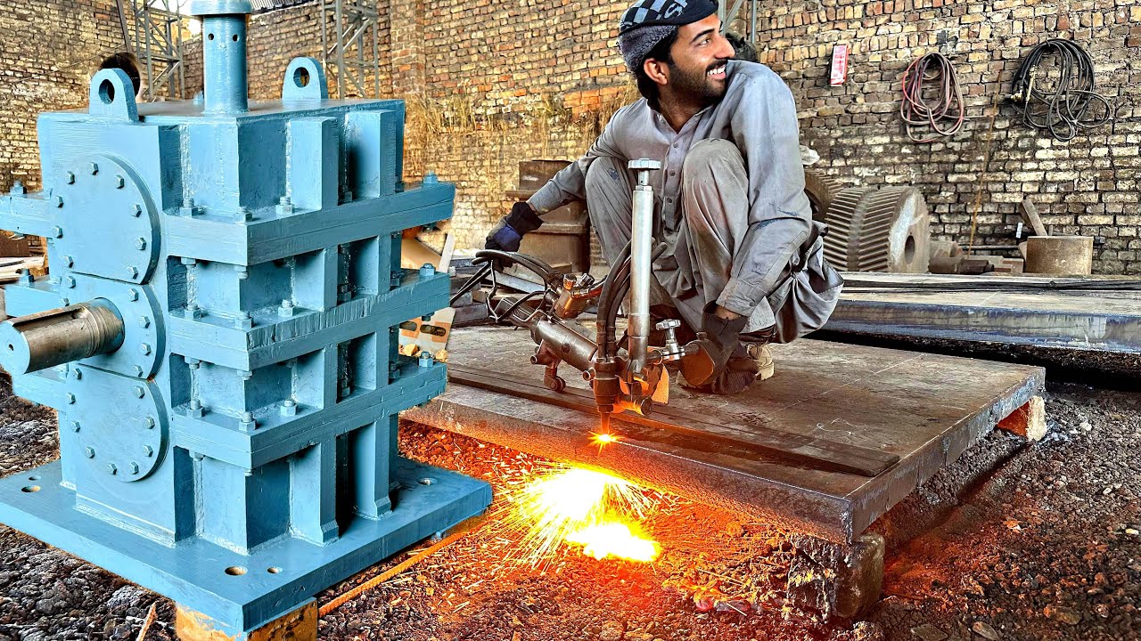 Manufacturing Processes of Steel Mills Large Gearbox with a new style# ...