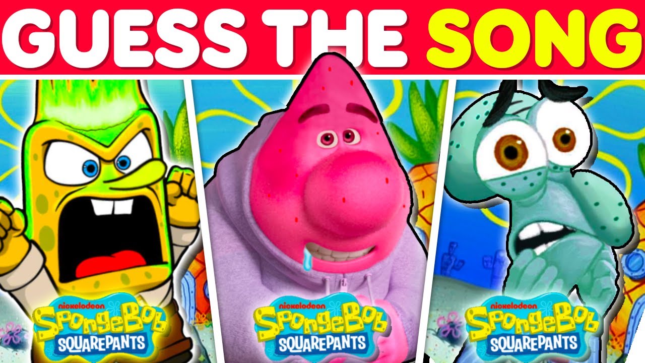Guess The Song | Inside Out 2 Characters Sing Spongebob Theme Song ...