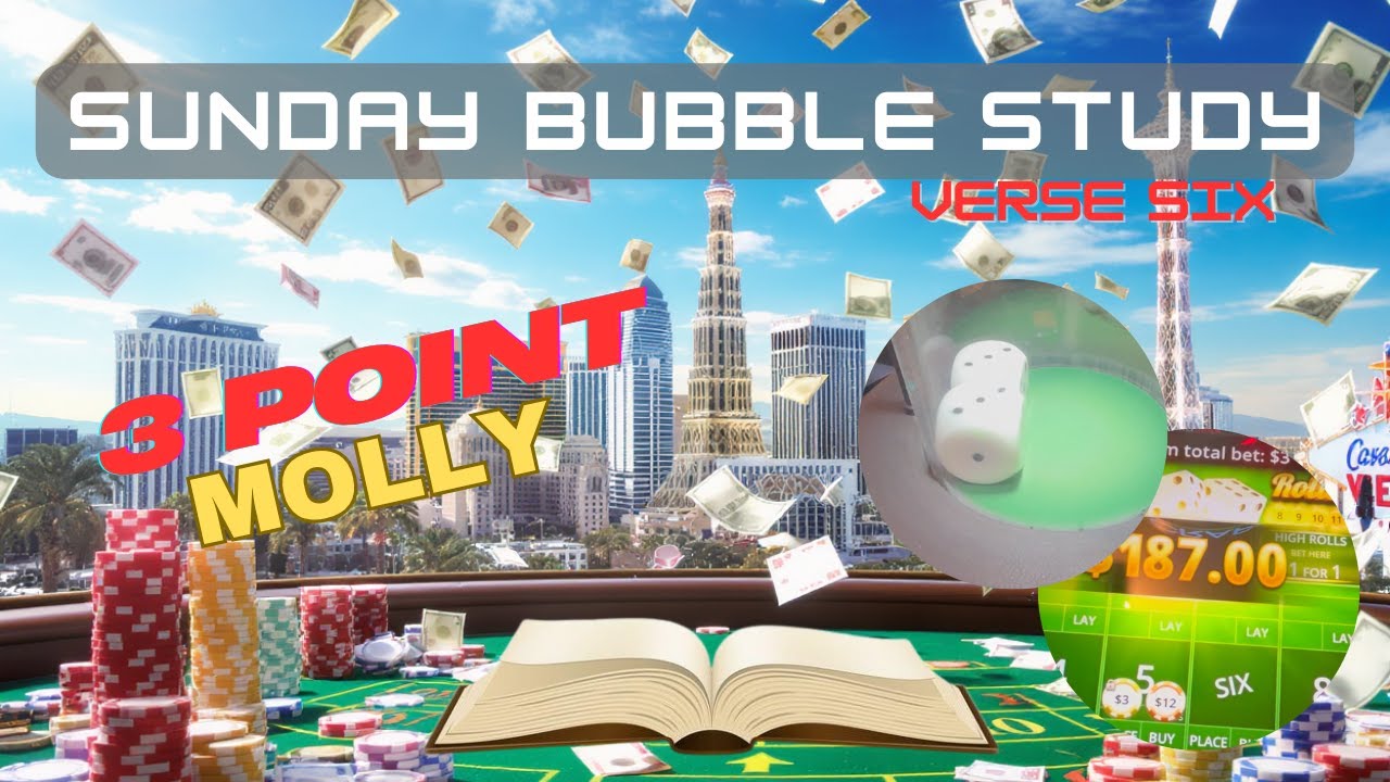 I tried the 3 POINT MOLLY strategy on bubble craps and it WORKED ...