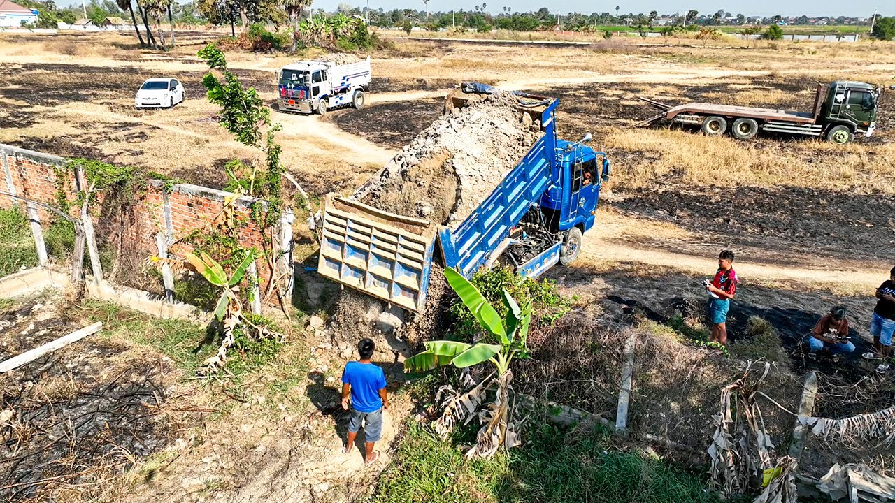 New Project Fantastic Mini Dump Trucks Beginning with Small Bulldozer ...