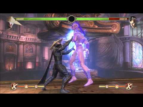 Raiden 48% Midscreen Combo MK9
