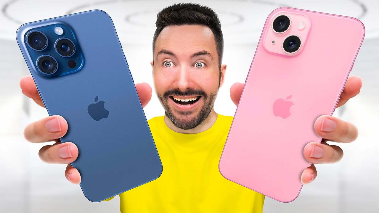 Voici les Nouveaux iPhone 15 et 15 Pro ! (baisse des prix) - YouTube