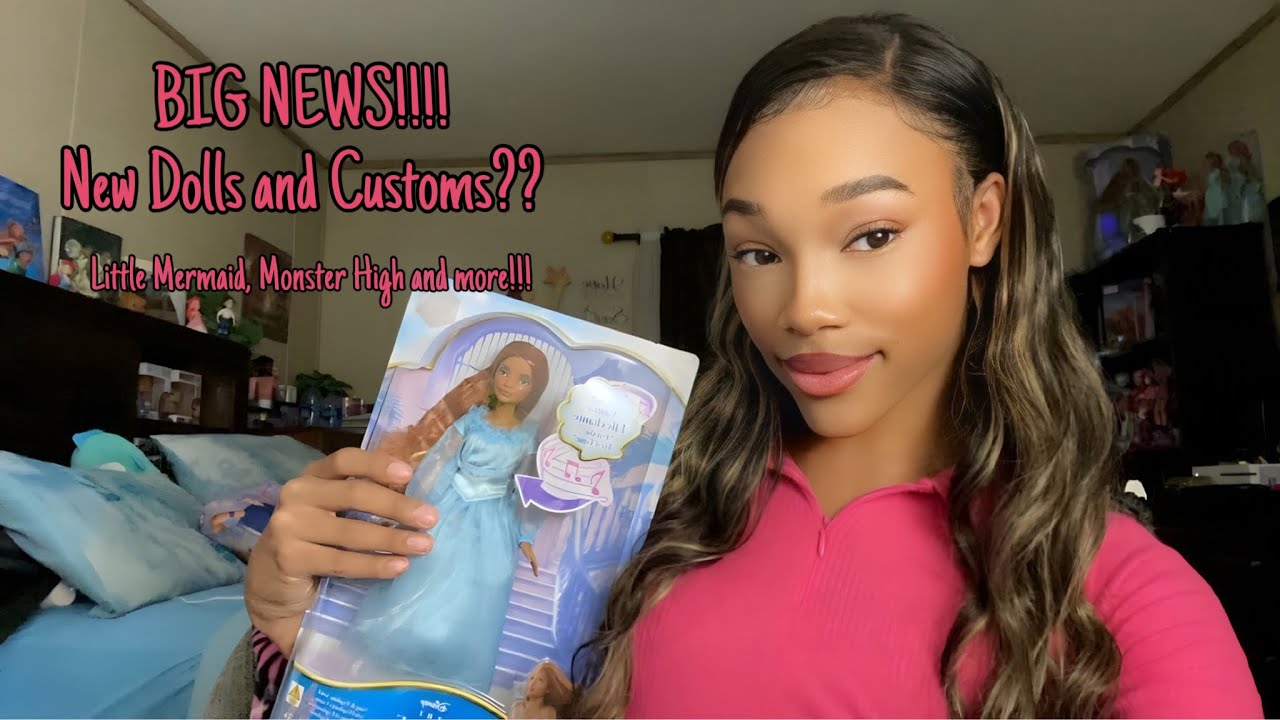 Doll Haul with EXCITING NEWS!!! Monster High, Little Mermaid and more ...
