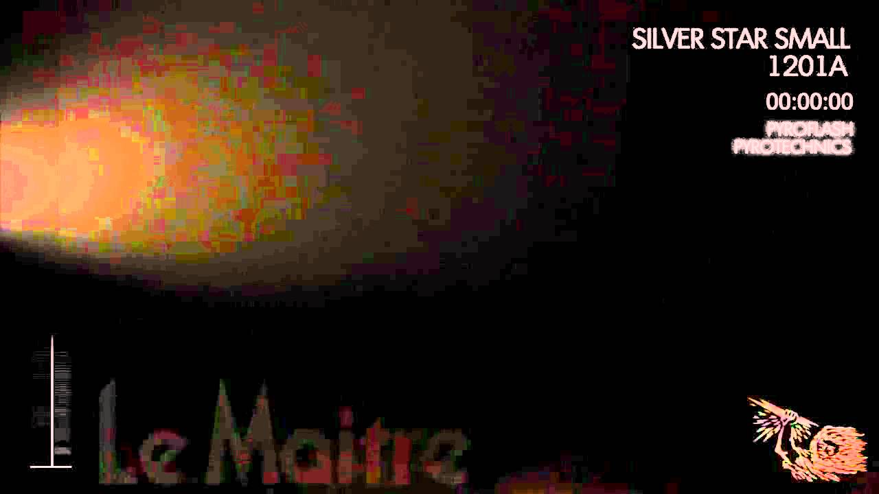 1201A PyroFlash Silverstar - YouTube