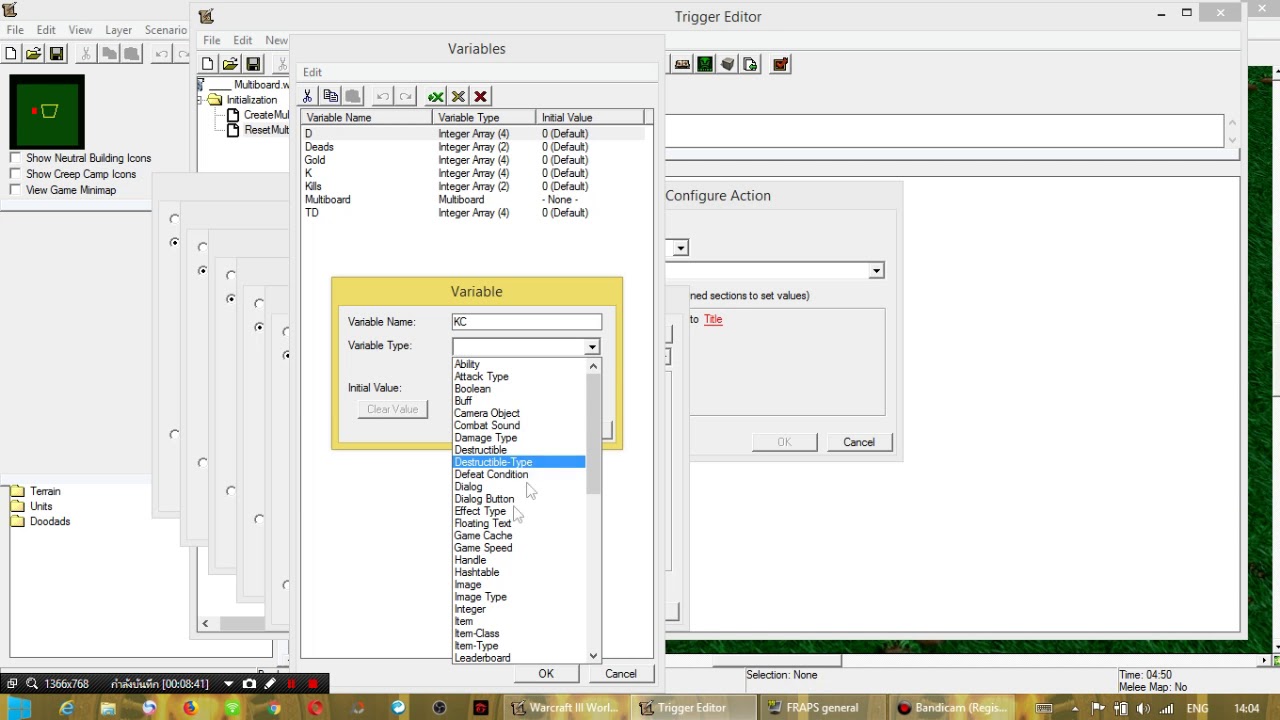 Warcraft III | World Editor : สอนสร้าง Multiboard Part2 - YouTube