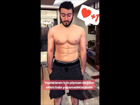 Enes Batur Başağı kışkırtıyor. | Enes Batur'un kaslı halini kıskananlar olmuş