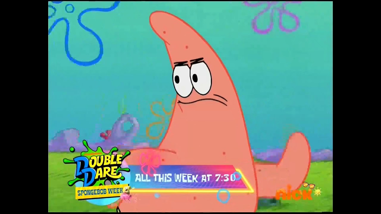 Nickelodeon Double Dare Screen Bug July 2019 (SpongeBob) - YouTube