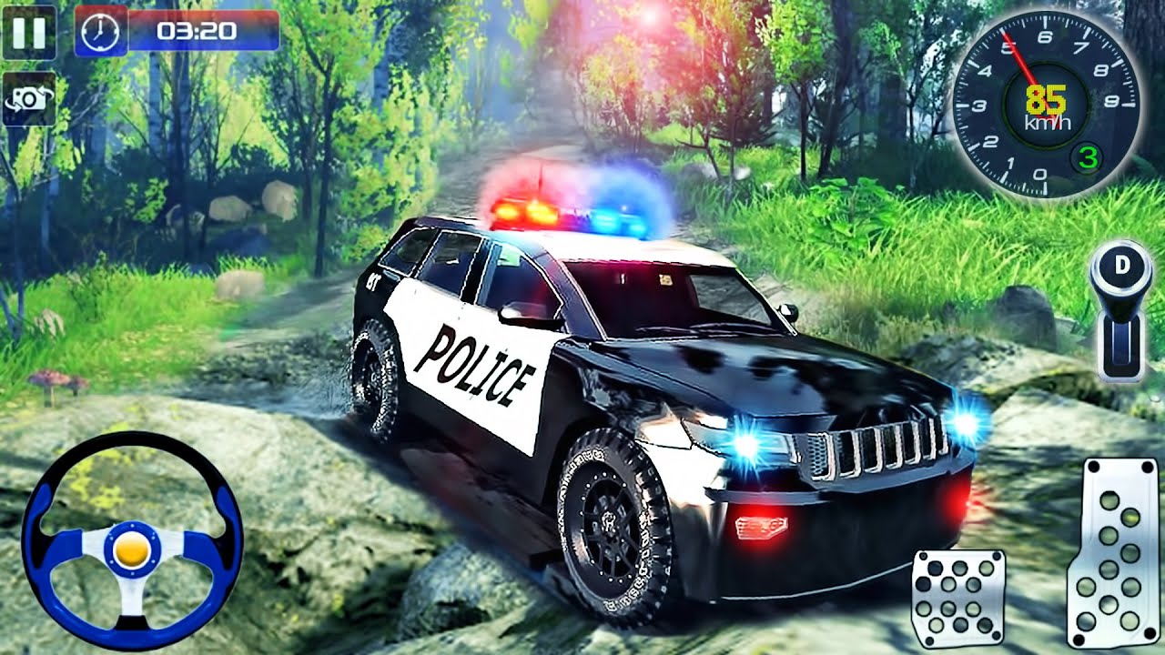 Real Police Car Driving Simulator 3D - Android GamePlay - YouTube