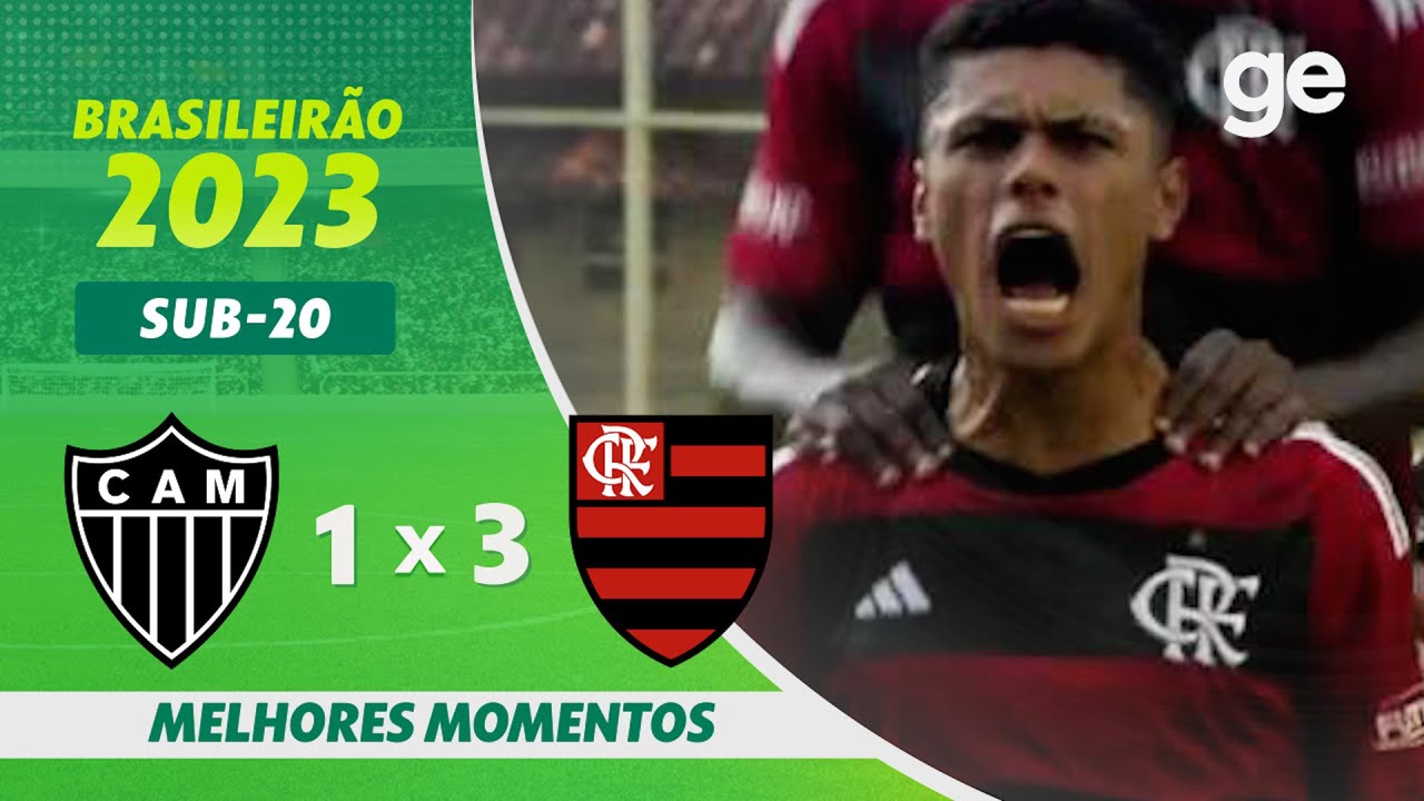 AtlÉtico Mg 1 X 3 Flamengo Melhores Momentos 5ª Rodada BrasileirÃo