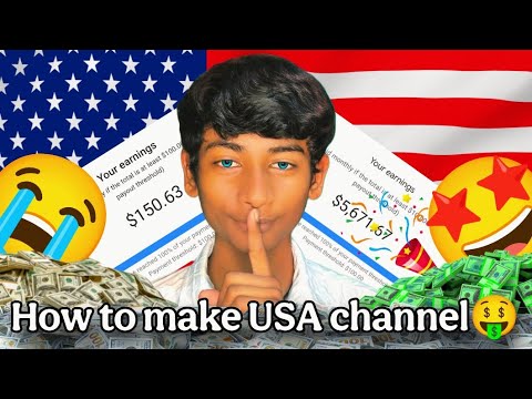 How to make USA channel🤩🎉||How to grow USA channel🚀||USA channel kaise ...