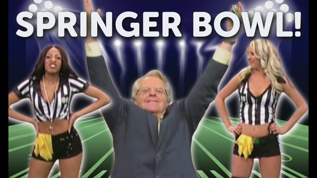 Welcome to the Jerry Springer Bowl! - YouTube