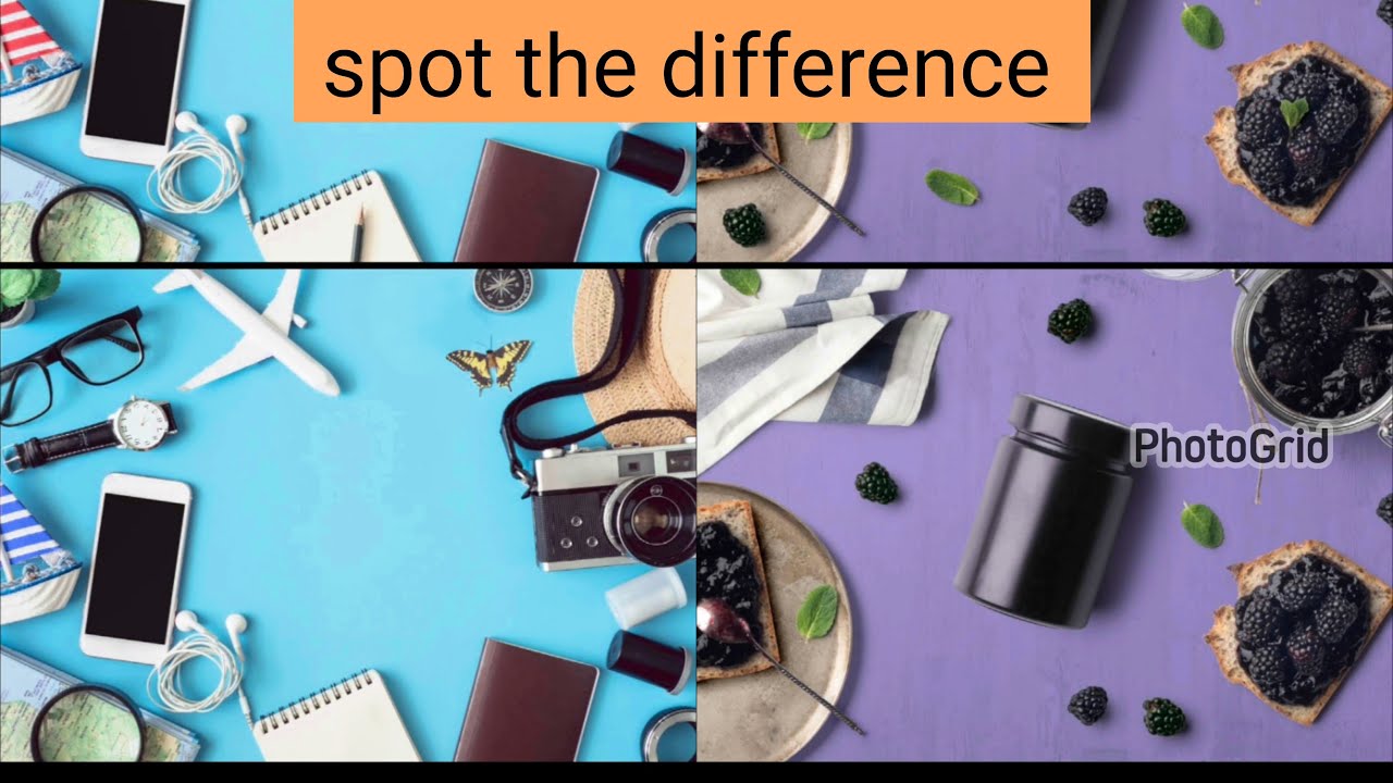 Spot the 5 difference in these pictures, find out the difference ...