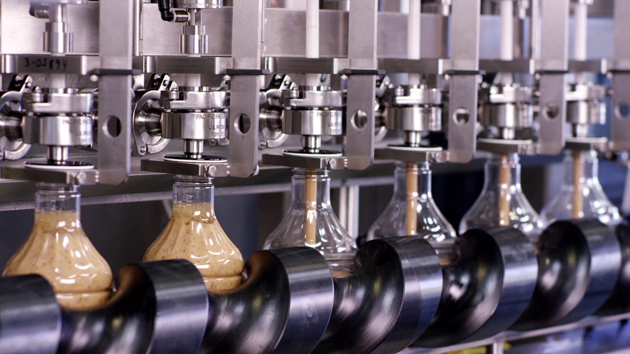 Pacific Packaging - 8 Station Inline Volumetric Pump Filler, 1 and 2 ...