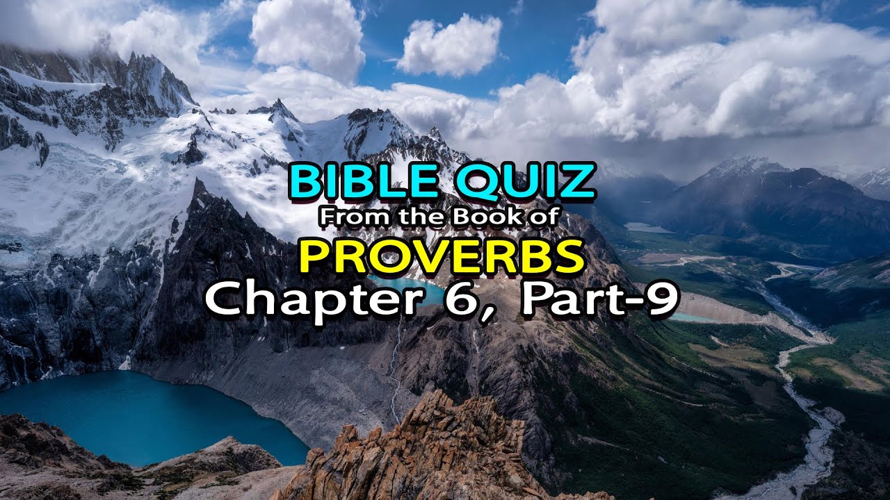 Proverbs Chapter 6 Part 9 - YouTube