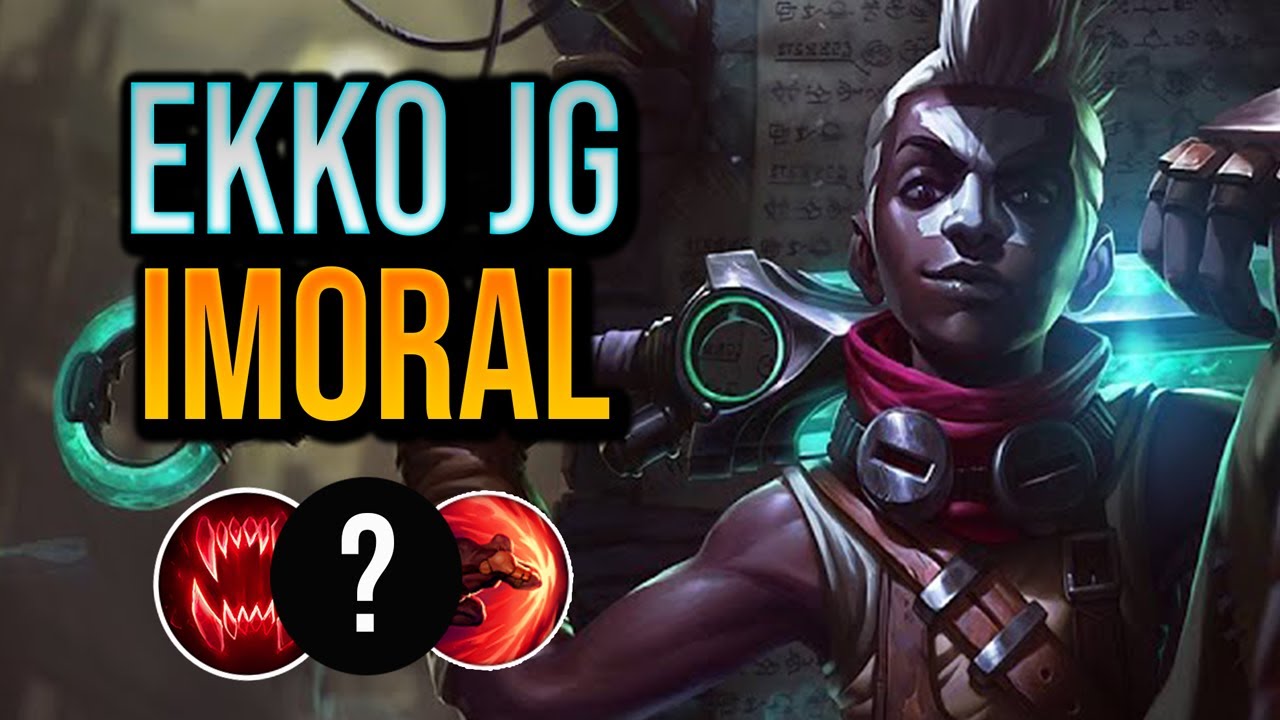 COM ESSAS RUNAS O EKKO JG FICA IMORAL - YouTube