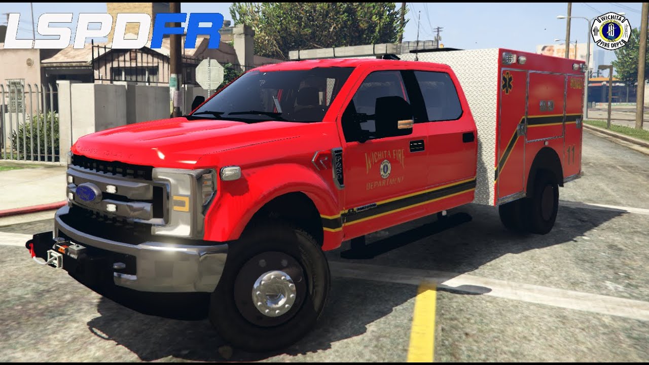 LSPDFR Wichita Fire Department 2018 squad patrol Ep.75 - YouTube