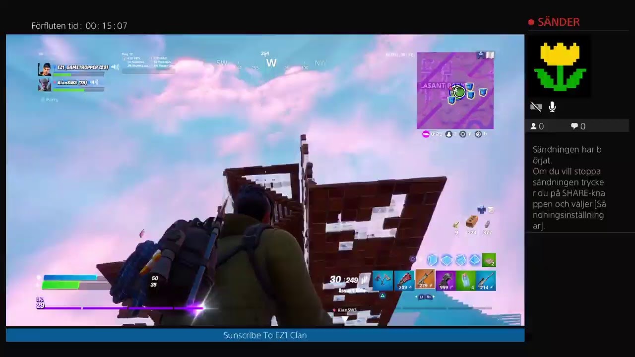 EZ1 GameTropper- Fortnite Swedish Livestream - YouTube