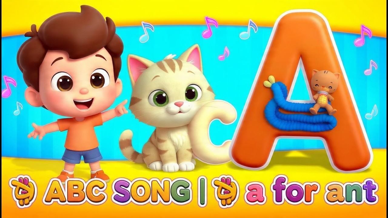 🍰 Sweet ABC Learning Song | Fun Alphabet Song for Little Kids 🍭 - YouTube