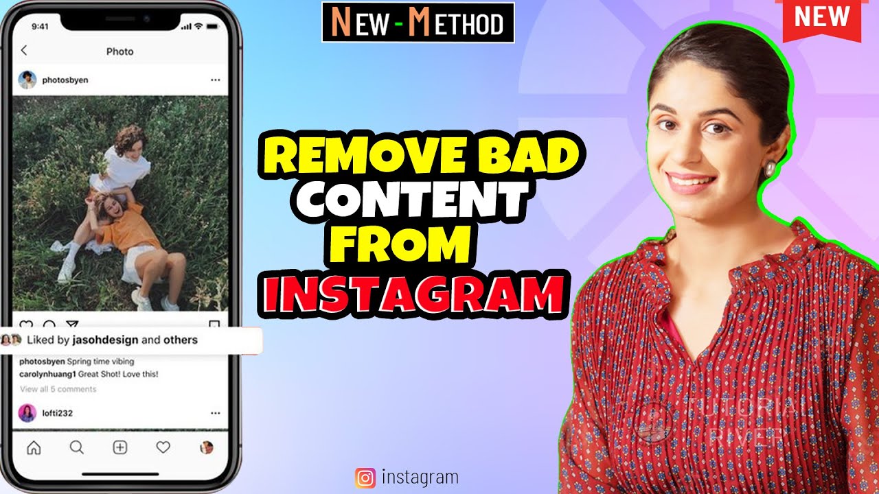 How to Remove Bad content from Instagram 2025 | Tutorial River - YouTube