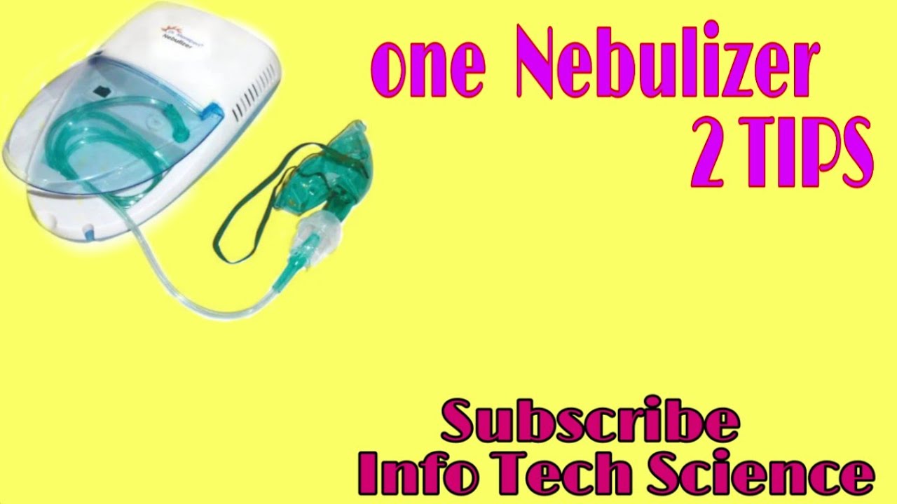 HOW NEBULIZER WORKS AND HOW WE REMOVE AIR TIGHT FAULT - YouTube