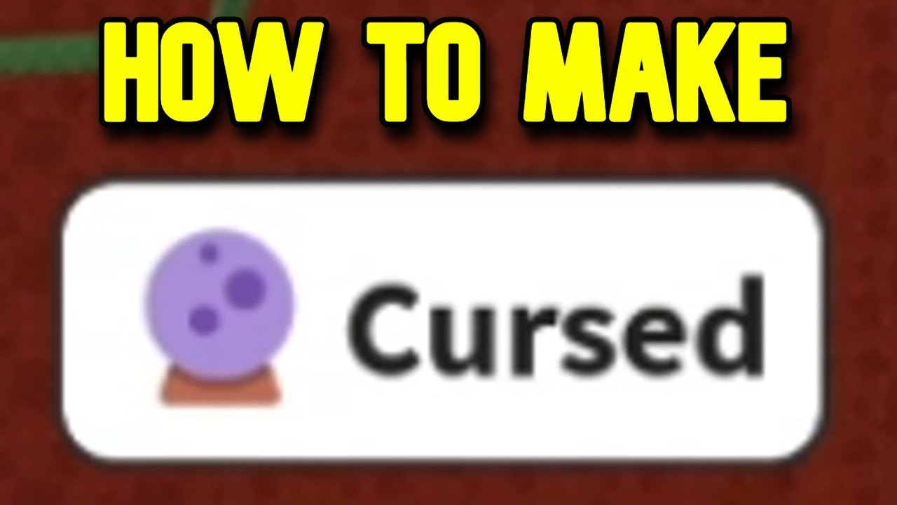 How to Make a Cursed in Aura Craft (Roblox) - YouTube