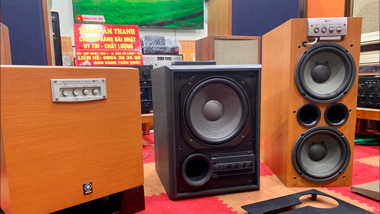 Sub Yamaha SW-315 & SW-305 & SW-500 Bass Đánh Cực Hay - LH: 0904393488 ...