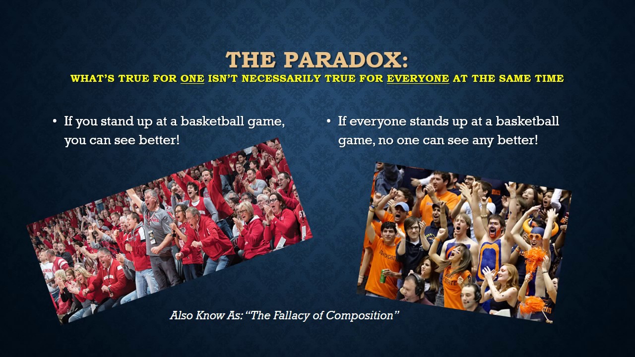 The paradox of macroeconomics - YouTube