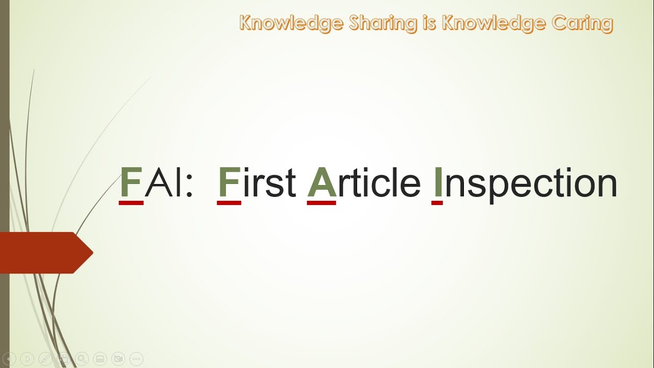 First Article Inspection FAI |International Railway Industry Standard ...