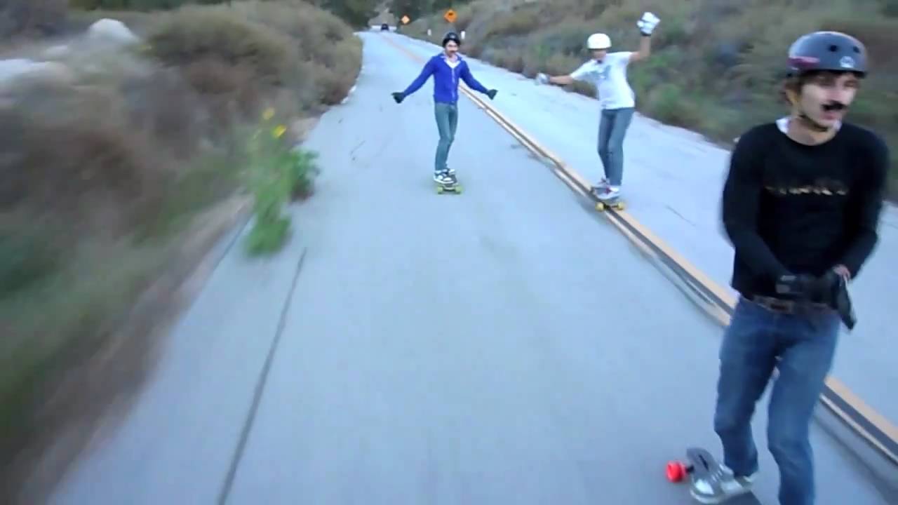 Jordan Longboard Fail: Crash at over 35 MPH - YouTube
