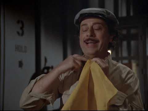 Herbie Goes Bananas(1980) Paco steals a chicken and apple