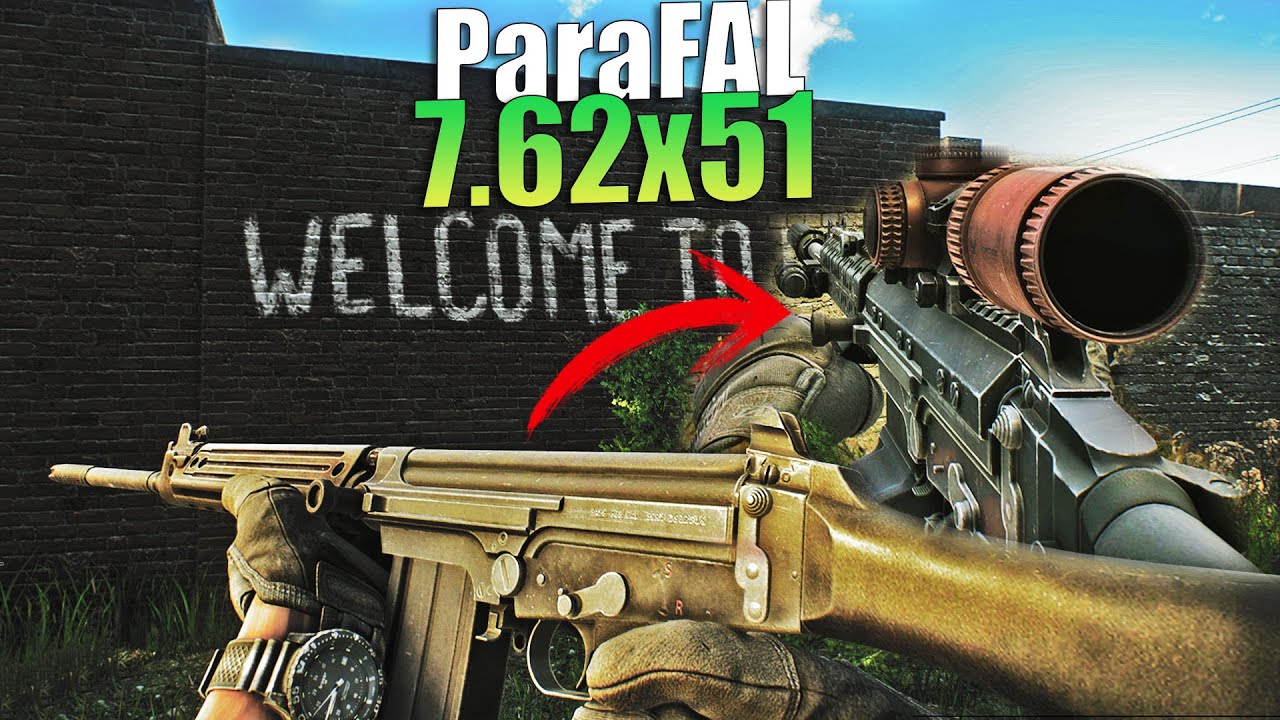 ParaFAL 7.62X51 ESTILO BR e FAL 100% MODIFICADA (CANHÃO DEMAIS ...