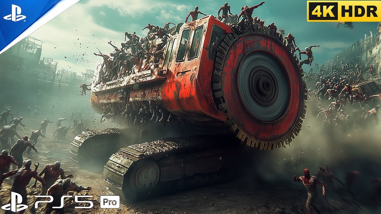 ZOMBIES ATTACKED RUSSIAN GROUP ( PS5 PRO) Immersive Realistic ULTRA ...