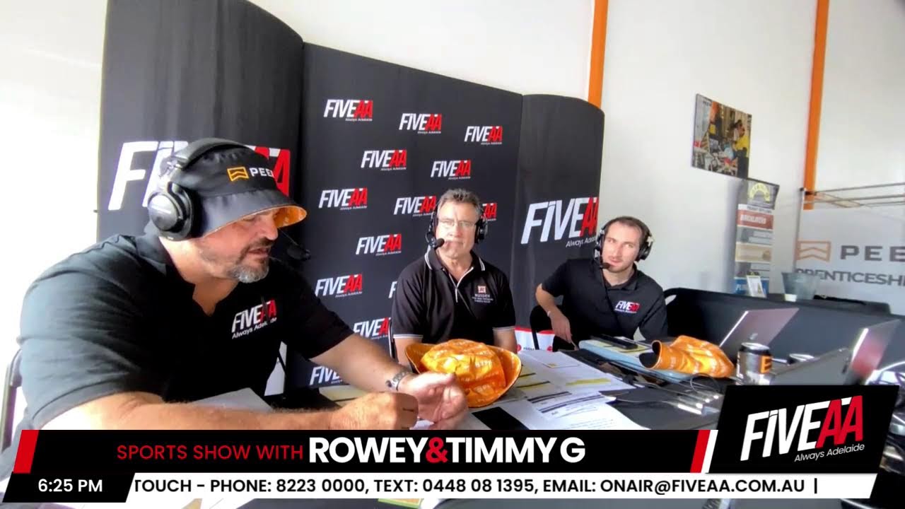 WATCH LIVE: Sports Show with Rowey & Timmy G - YouTube