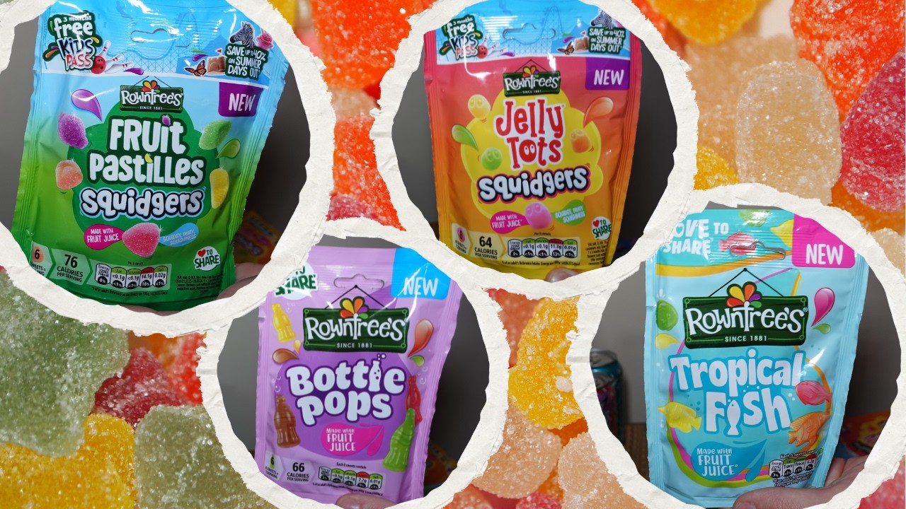 NEW Rowntree's test - Fruit Pastilles squidgers | Jelly Tots squidgers ...