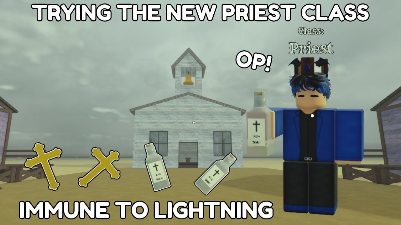 I USED THE NEW PRIEST CLASS AND ITS VERY OP! (Dead Rails) - YouTube