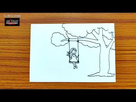 Easy Drawing for Beginners | Step by Step Painting Tutorial - YouTube