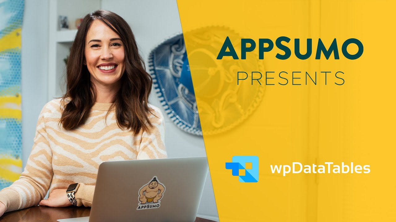 wpDataTables How-To on AppSumo - YouTube