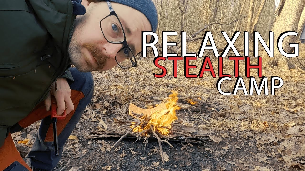 I had a very relaxing stealth camp | HIGH WINDS Stealth Camping - YouTube