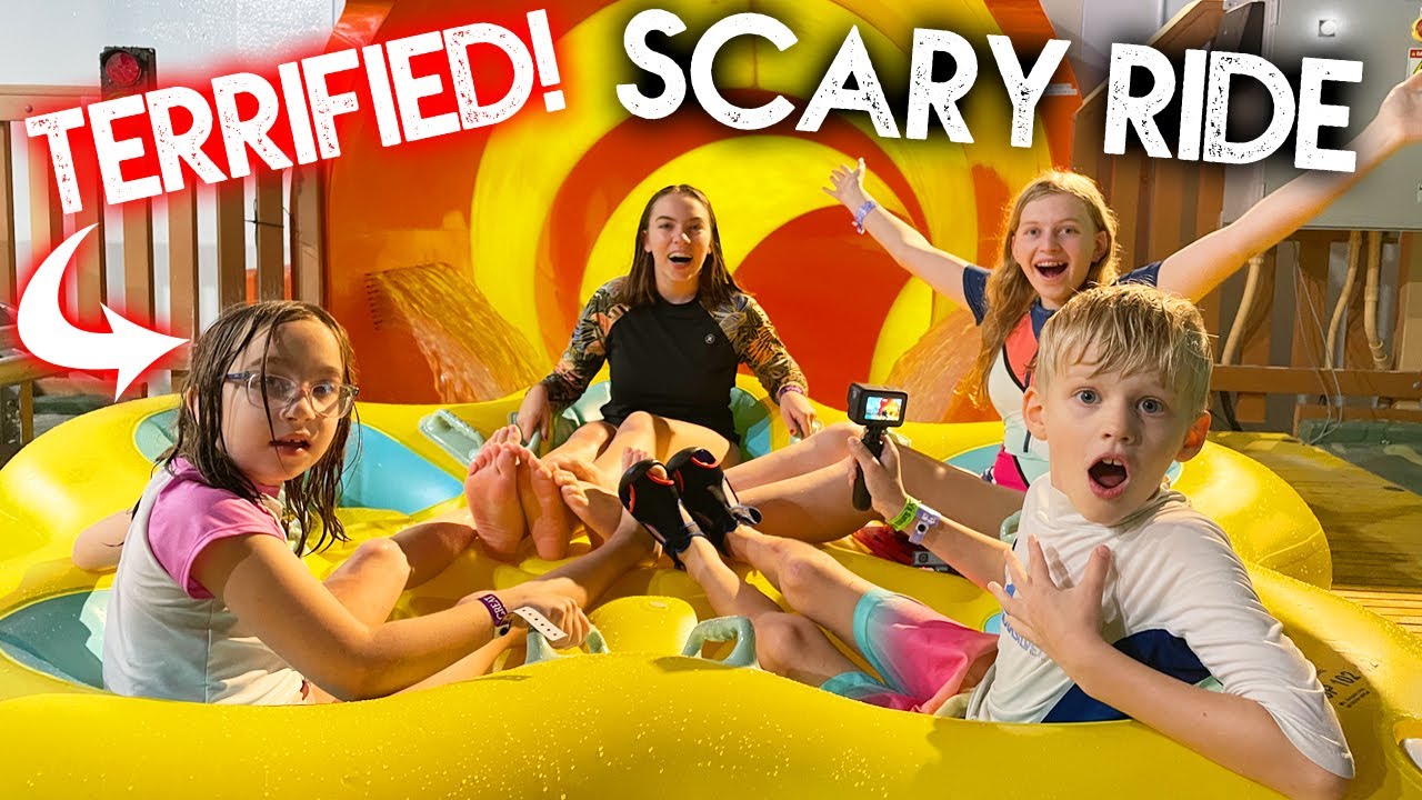 Took Our Friends on the Scariest Ride at Great Wolf Lodge! - YouTube