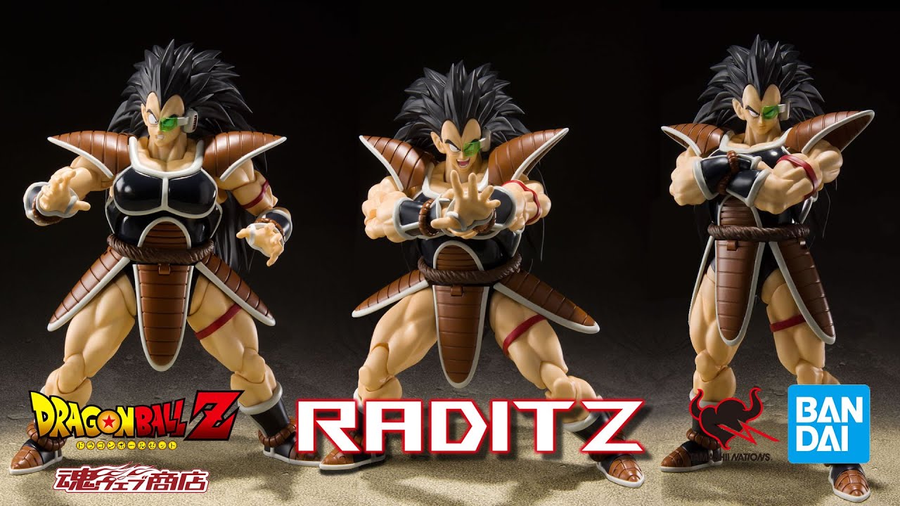 Raditz SH Figuarts | Dragon Ball Z | Reseña - YouTube