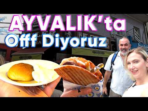 Ayvalık'ta Keyif Dolu Bir Gün | Seytan Sofrası, Ayvalık Tostu ve Güler Tatlıhanesi| #ayvalık #tost