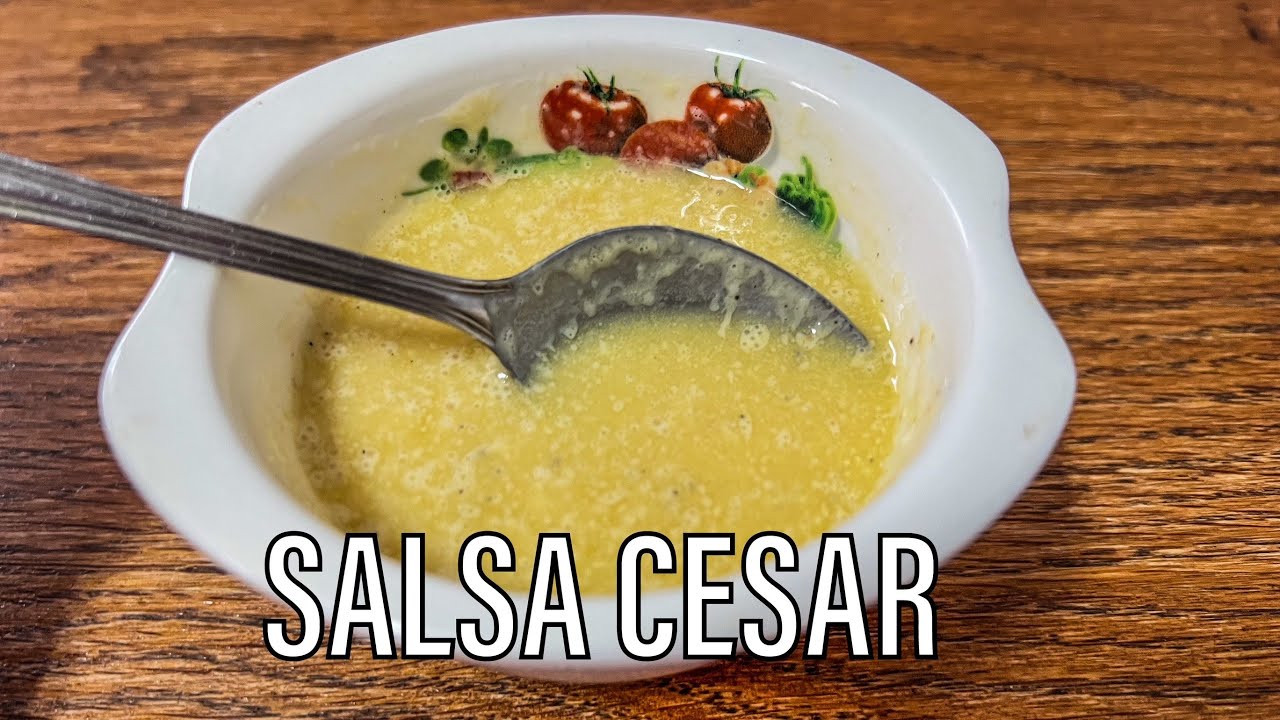 SALSA CESAR casera la receta definitiva | Más que Rico - YouTube