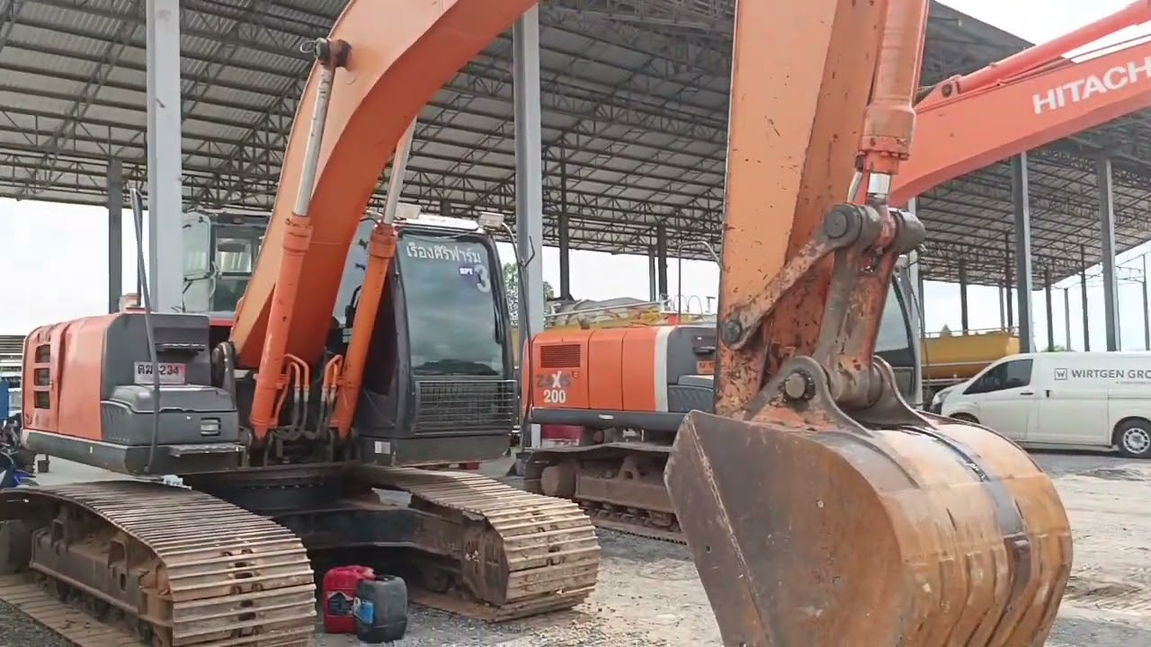 จัดกันแบบโหดๆๆ2คันไปเลยไม่ดีไม่ทำให้เสียชื่อ ZX200-5G รถขุดซิ่ง - YouTube