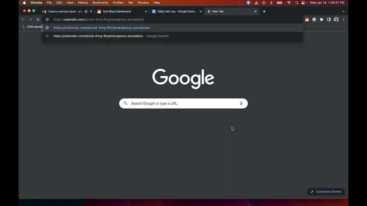 Text Blaze snippets to interact with Calendly - YouTube