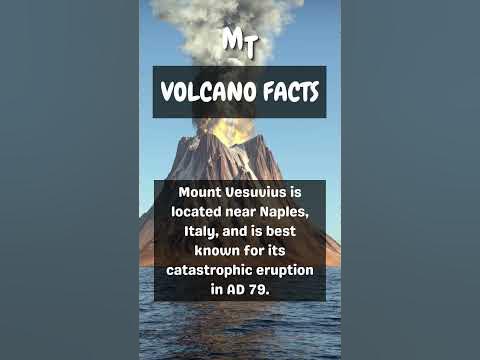 Volcano Facts - Mount Vesuvius #shorts - YouTube