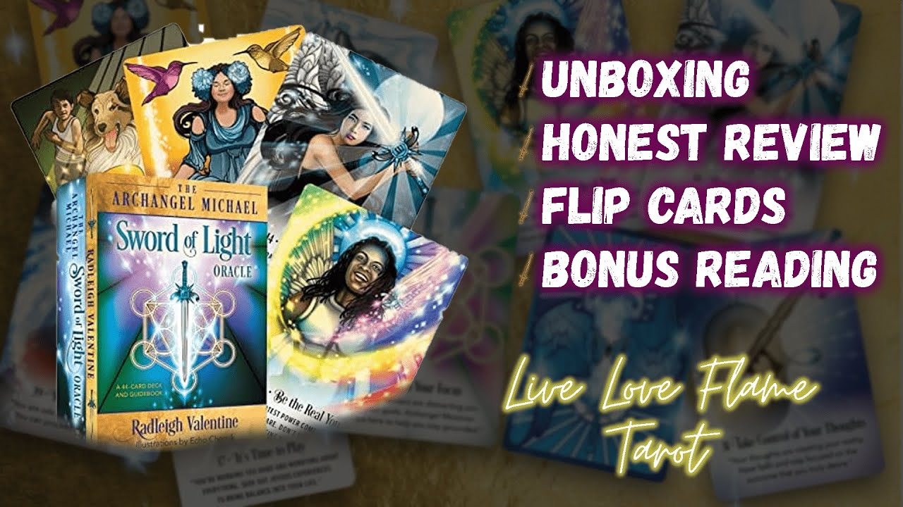 Sword of Light Oracle Cards | Unboxing Flip Through - YouTube