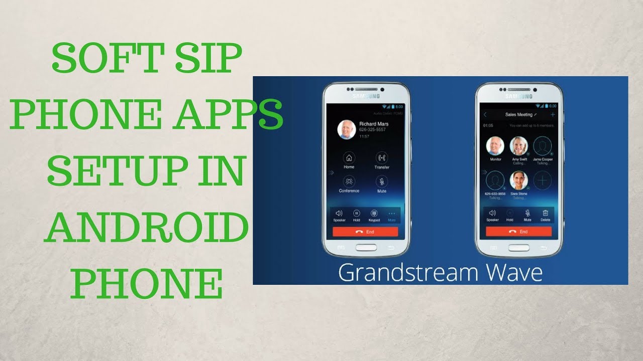 Grandstream Wave Android Apps । মোবাইল আপ্পস দিয়ে কিভাবে আইপি ফোন ...