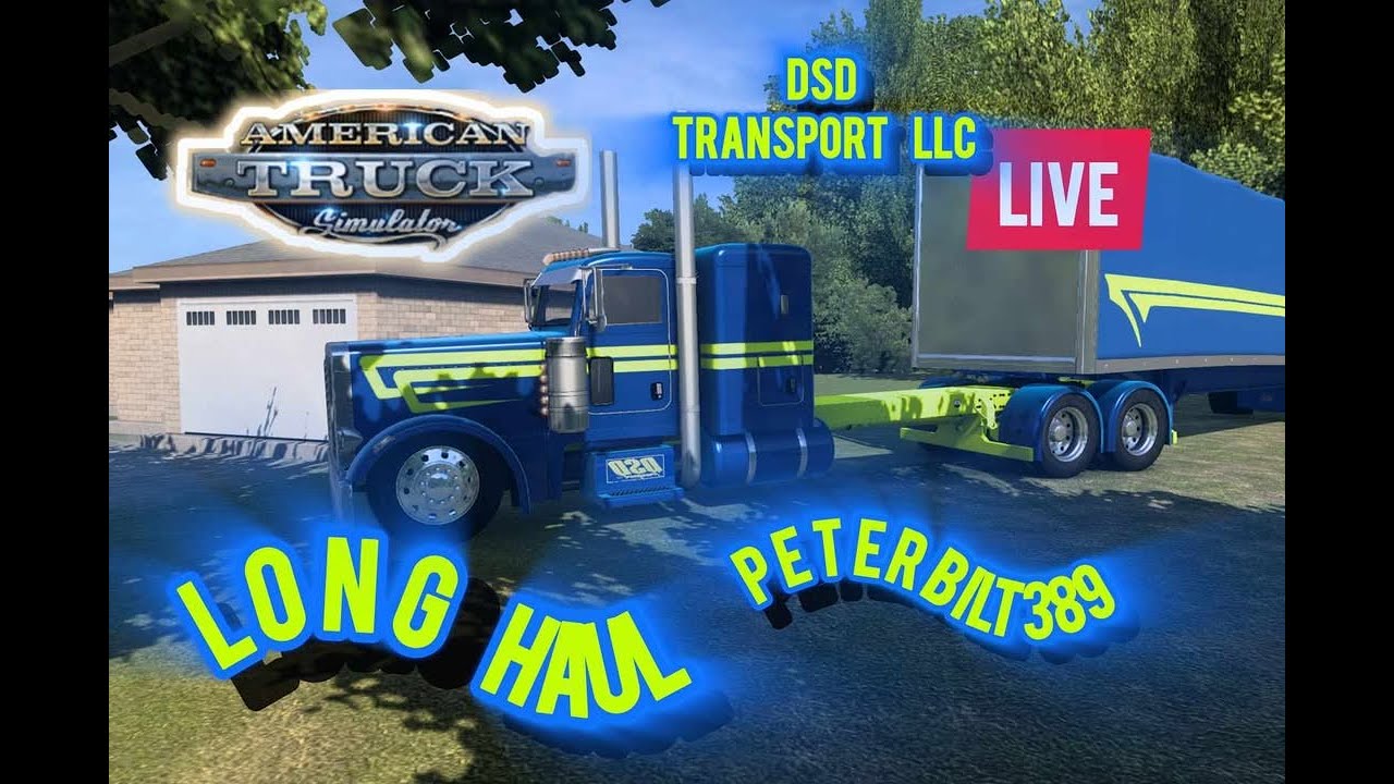 #DSD Transport LLC | Spotted Rollin | #Custom 389 Pete Setup | American ...