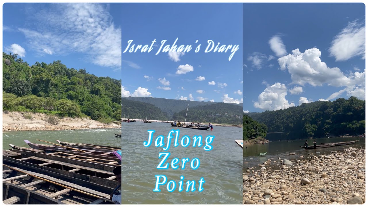Jaflong Zero Point(জাফলং জিরো পয়েন্ট) || Tamabil border || Sylhet Trip ...